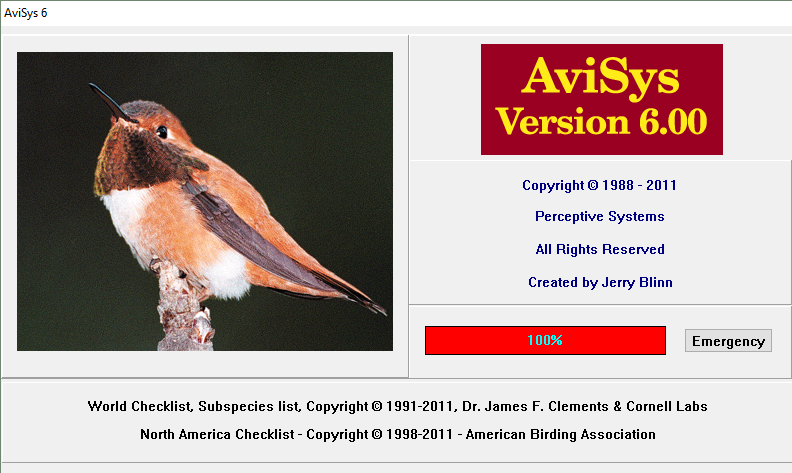 AviSys Birding Software